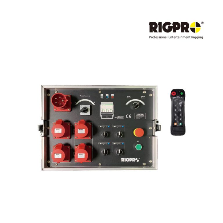 CHC-124RSX-3P 24回路机柜集成式电葫芦控制器(含航空箱) (直接控制) – RIGPRO舞台电动葫芦 – 固凯